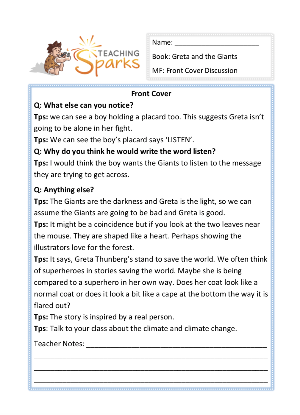 Greta and the Giants - KS1/LKS2 KS1 | KS2 | Reading and Literacy Resources