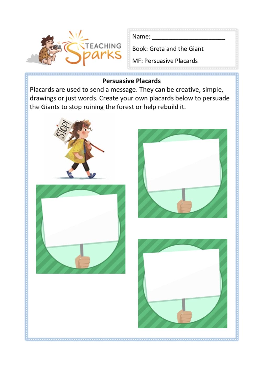 Greta and the Giants - KS1/LKS2 KS1 | KS2 | Reading and Literacy Resources