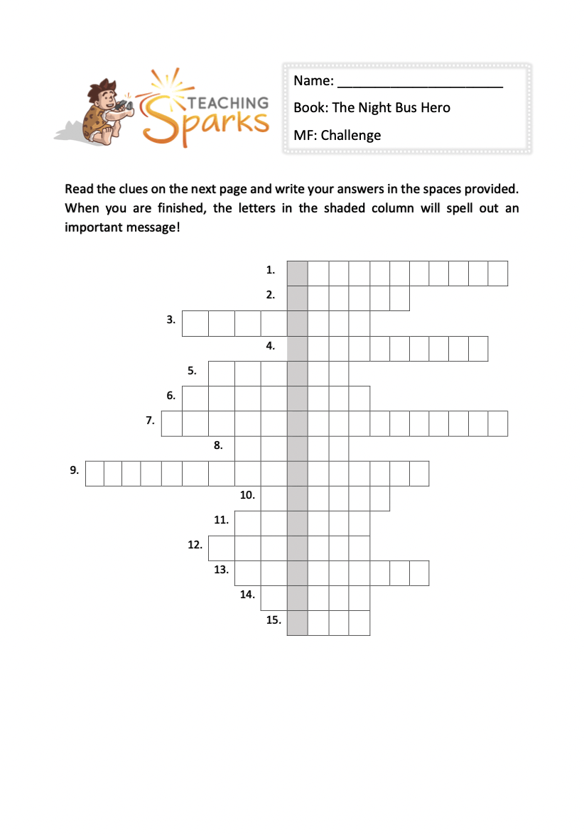 The Night Bus Hero | Whole Class Reading Resources | KS2 Teaching