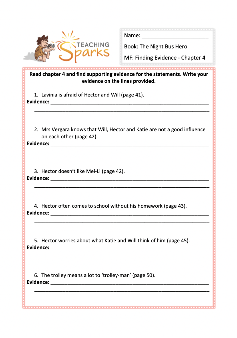 The Night Bus Hero | Whole Class Reading Resources | KS2 Teaching